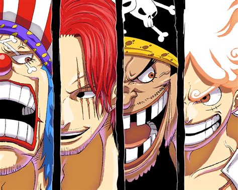 Epic One Piece Legends Gear 5 Luffy Teach Shanks And Buggy Hd
