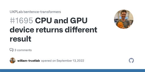 Cpu And Gpu Device Returns Different Result · Issue 1695 · Ukplab