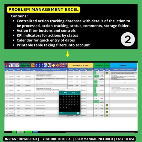 Problem Tracking Excel Problem Tracking Excel Template For Tracking