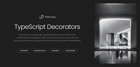 typescript decorators tips for cleaner code