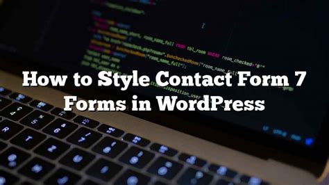 Paano Mag Subscribe Sa Form Ng Estilo 7 Form Sa Wordpress Kaalaman