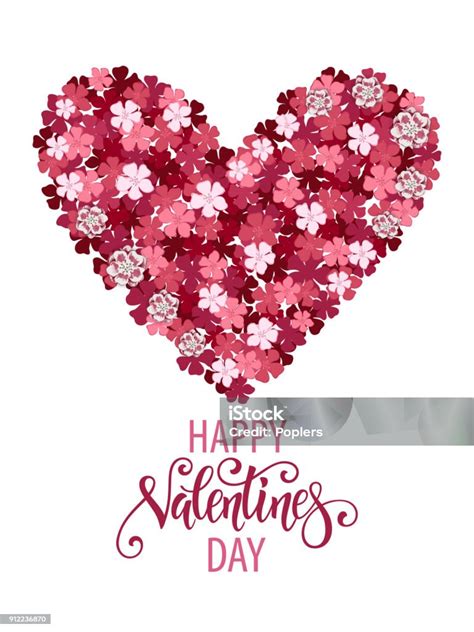 글자와 아름 다운 꽃 마음입니다 발렌타인 카드입니다 벡터 일러스트 레이 션 Eps10 그리기에 대한 스톡 벡터 아트 및 기타 이미지 그리기 꽃 식물 나뭇가지 Istock