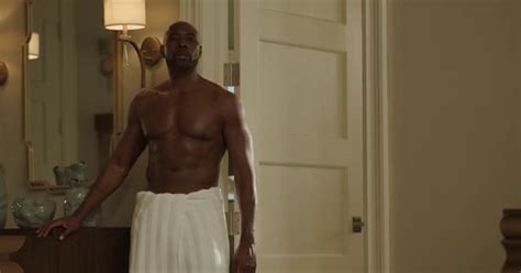 Auscaps Morris Chestnut Shirtless In Our Kind Of People Kiss It Up To God
