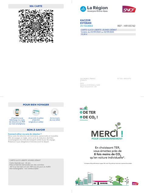 Carte Sncf Pdf