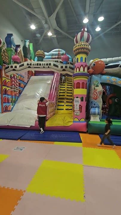 이주현~벡스코 상상체험 에어바운스 미끄럼틀~ Youtube