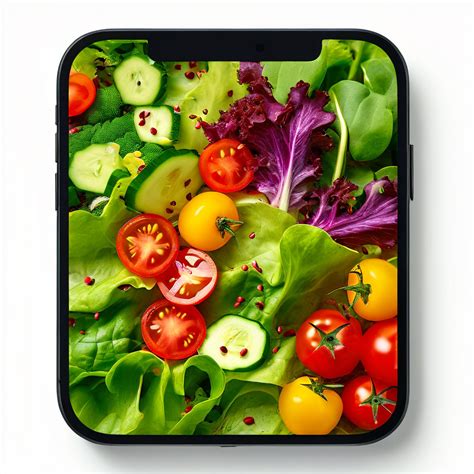 A Food Search App Interface Displaying A Vibrant By Rei Asaka Playground