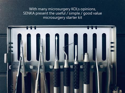 Microsurgery Starter Kit Senka Dental Supply