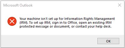 Encrypt Option In Outlook Error Stephen Hackers Blog