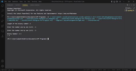 When Running Or Debugging The C File The Output Isn T That Much Clear Issue