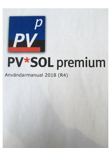 Pvsol Guide Pdf