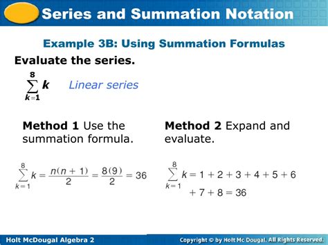 ppt series and summation notation lesson presentation powerpoint