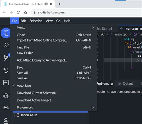 Option To Export The Project To Iar Mbed Os Arm Mbed Os Support Forum