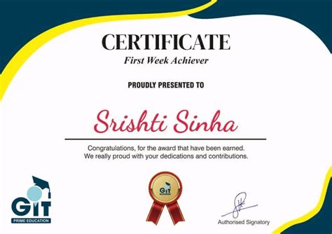 Srishti Sinha On Linkedin Internship Git Marketing Selling