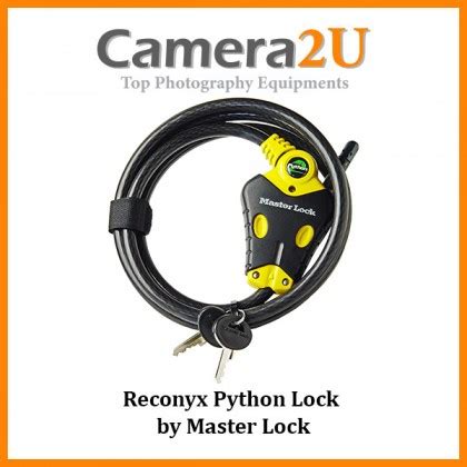 Reconyx Python Lock By Master Lock Camera U Malaysia Top Camera Equipments Store