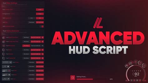 HUD avancé pour ESX et QBCore - pour FiveM