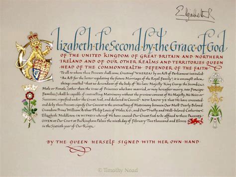 Royal Charters Timothy Noad