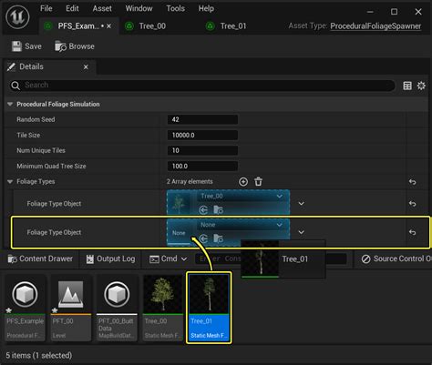 Procedural Foliage Tool In Unreal Engine Unreal Engine 54