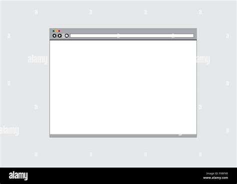 Open New Browser Window Template Stock Vector Image And Art Alamy