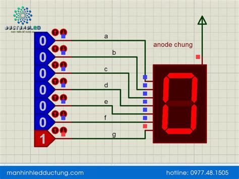 led 7 đoạn trong proteus là gì cách lấy led 7 đoạn trong proteus