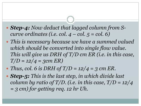 S Curve Hydrograph Pptx