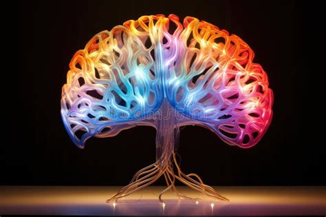 Colorful Brain Illustration Cognitive Science Educational Psychology Learning Neuroscience