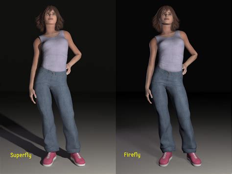 poser 11 rendering engine comparision by mollyfootman on deviantart
