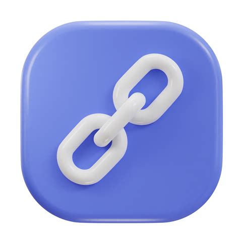 Link Chain Icon 3d Render 30772972 Png