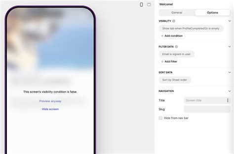 Profilecompletedon To Show User Profile Tab Ask For Help Glide Community