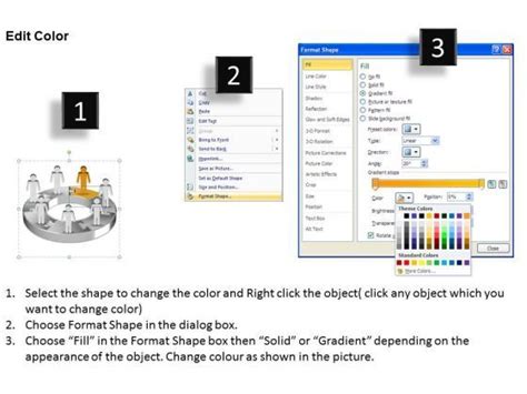 Ppt Assembly Of Business Powerpoint Presentation People With 3d Pie Chart Templates