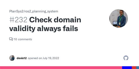 check domain validity always fails · issue 232 · plansys2 ros2