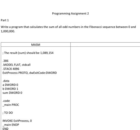 Programming Assignment 2 Part 1 Write A Program That