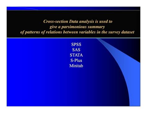 Statistical Analysis Steps Pdf