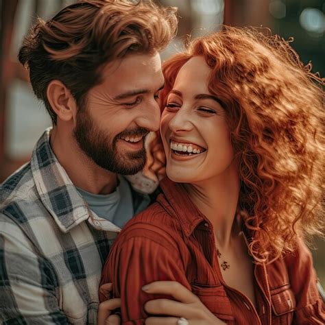Premium Ai Image Happy Couple Ai Generative