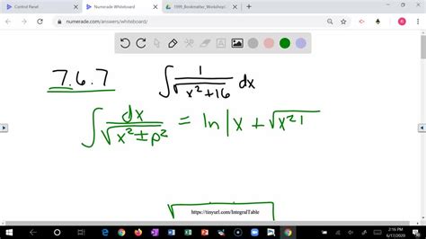 SOLVED:Table lookup integrals Use a table of integrals to determine the following indefinite ...