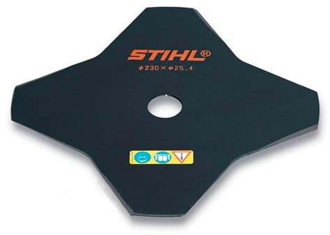 Grass Cutting Blade 230mm 4 Tooth Southport Garden Machinery