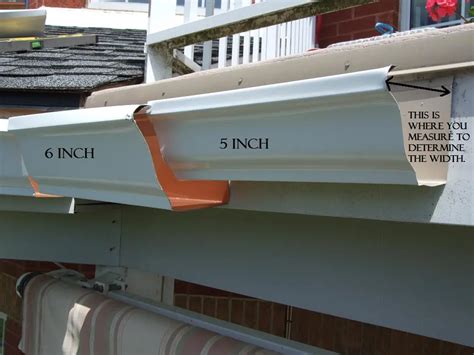 Standard Gutter Size Michaels Sheet Metal