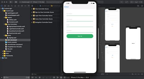 Firebase Authentication Tutorial 2020 Custom Ios Login Page Swift