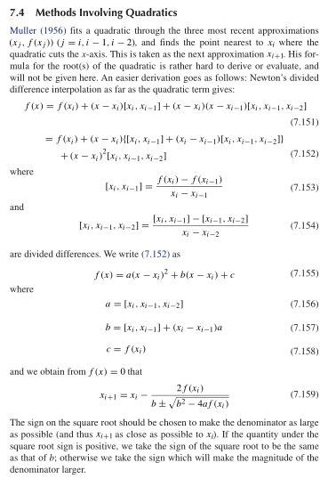 Rootfinding Root Finding Using Newtons Method With Quadratic
