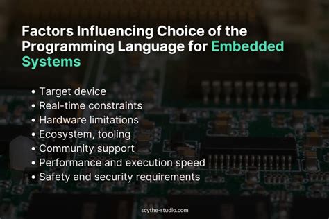 Best Embedded Programming Languages From Microcontrollers To Advanced Systems Somco Software