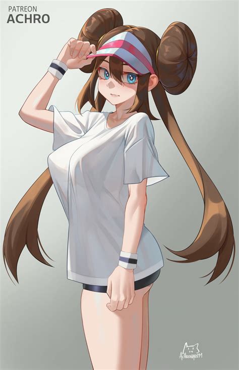 Rosa Pokemon And More Drawn By Achromaru Danbooru