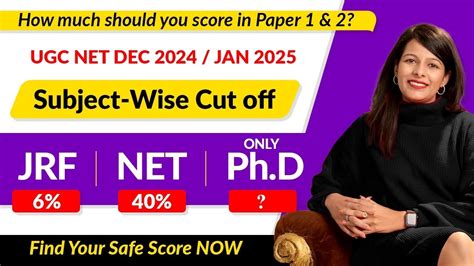😱 Shocking Ugc Net Minimum Qualifying Marks For Dec 2024 Complete Cut Off Calculation Youtube