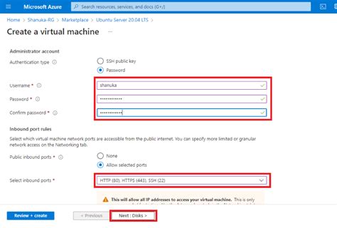 How To Deploy Docker In Ubuntu Server Using Azure Portal