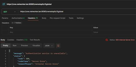 Networker Adldap Authentication Fails With 500 Internal Server