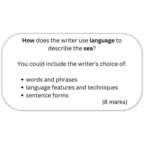 AQA Paper 1 Question 2 Revision MME