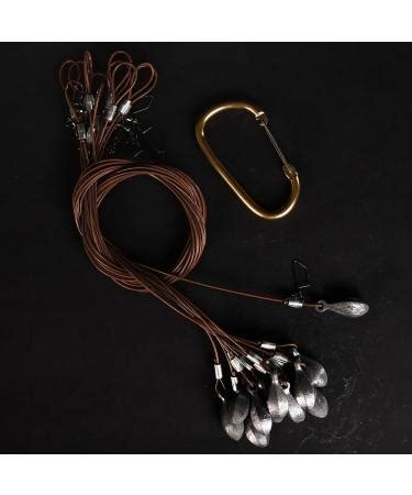 Lifetime Decoys 48-Pack 4oz Texas Rig Decoy Anchors - Durable & Easy-to-Use