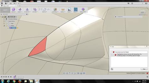 solved baffling self intersection issue autodesk community