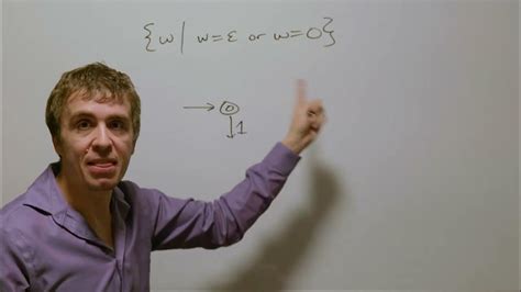 Theory Of Computation Dfa For Binary Strings That Are Empty Or 0 Youtube