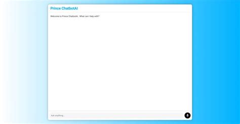 Princechatbotai Angular Nestjs Geminiapi Voiceassistant Meanstack