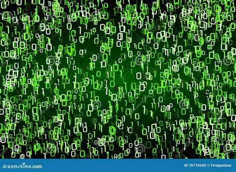 Matrix Style Green Binary Numbers Background Texture Stock Photo Image Of Numbers Typing