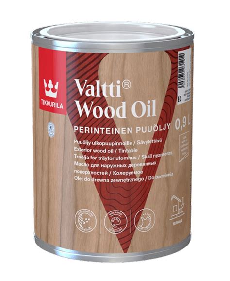 Tikkurila Valtti Wood Oil Drewno 0,9 L Kolory Semi 1 - Tikkurila ...